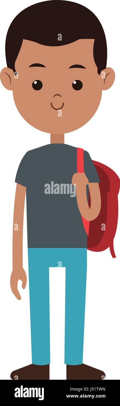 boy happy student young kid Stock Vector Image & Art - Alamy