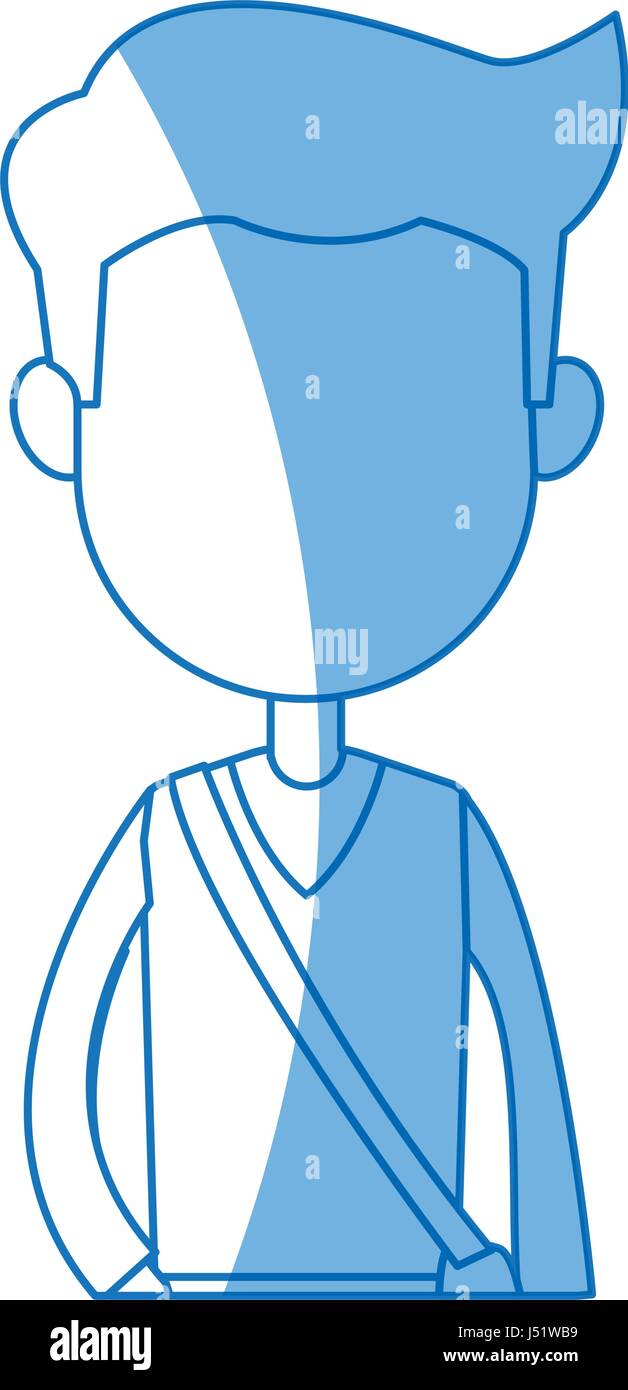 avatar boy student portrait image Stock Vector Image & Art - Alamy