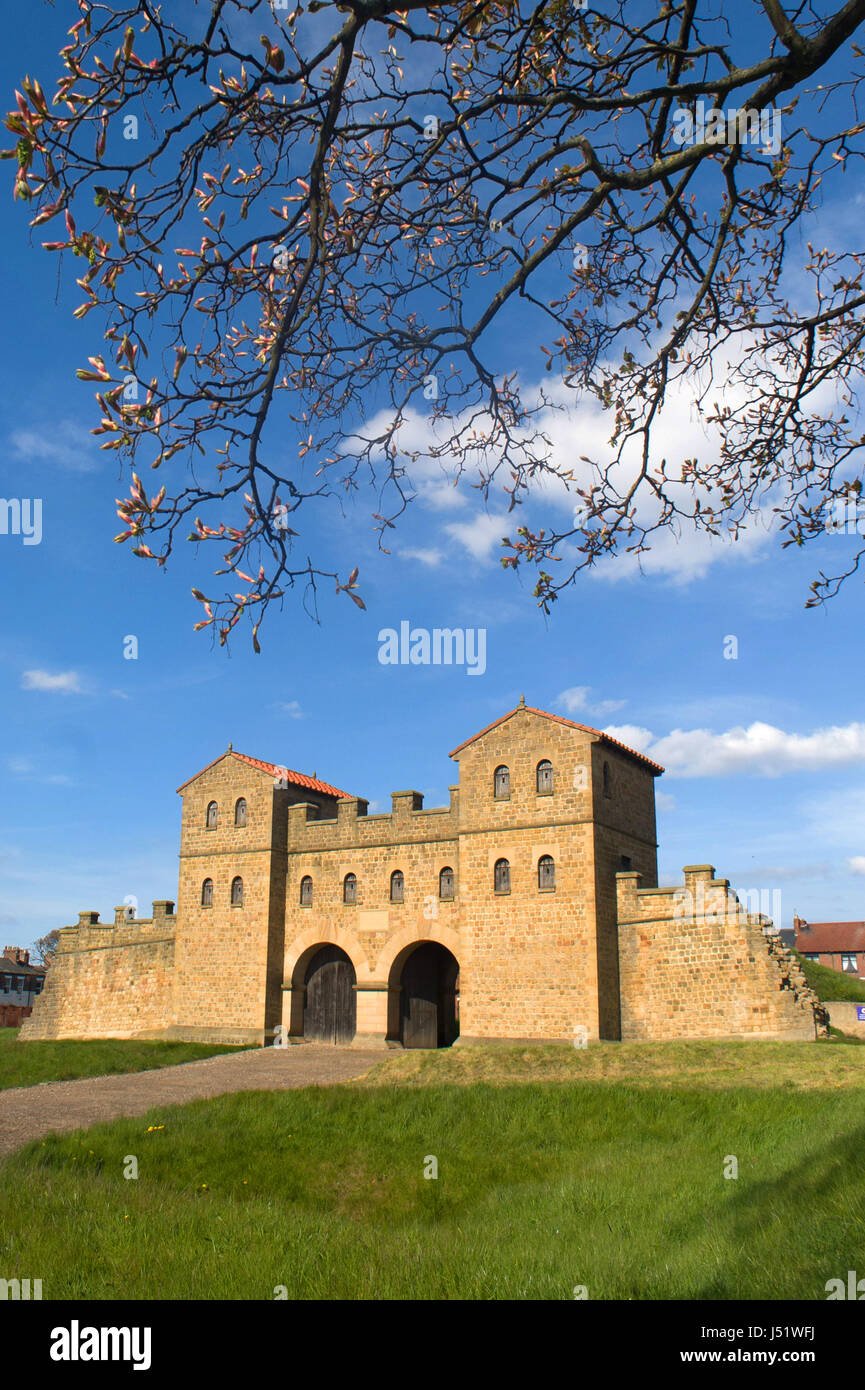 Arbeia Roman Fort, South Shields Stock Photo - Alamy