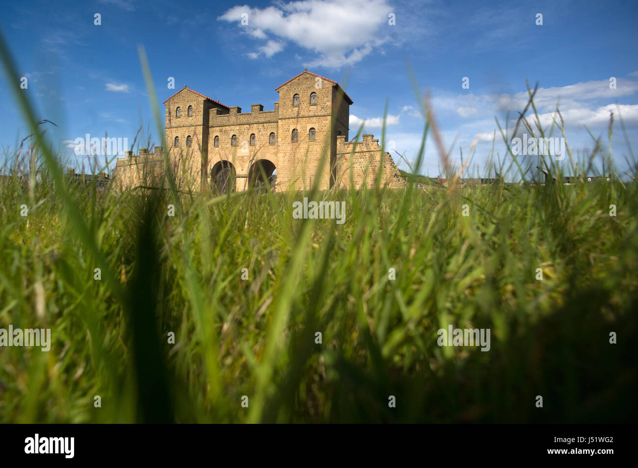 Arbeia Roman Fort, South Shields Stock Photo - Alamy