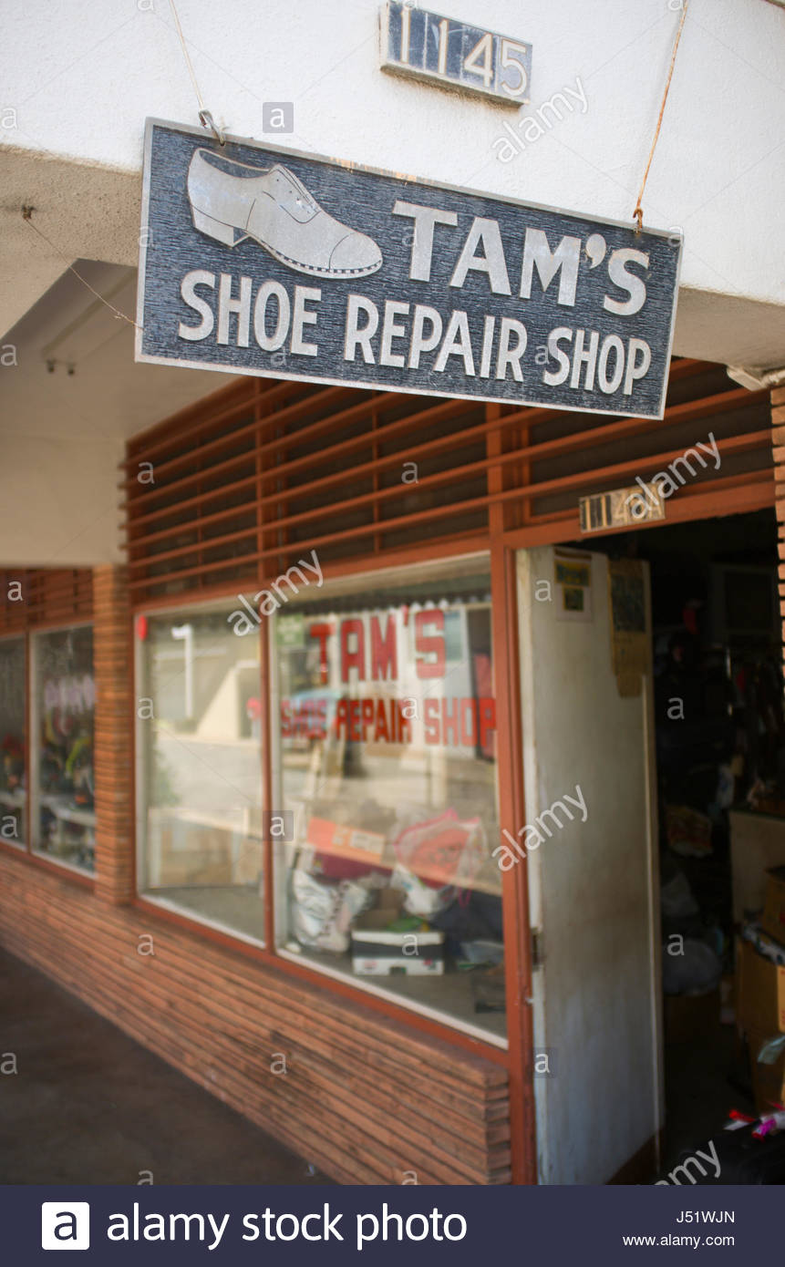 Shoe Repair Shop High Resolution Stock Photography and Images - Alamy
