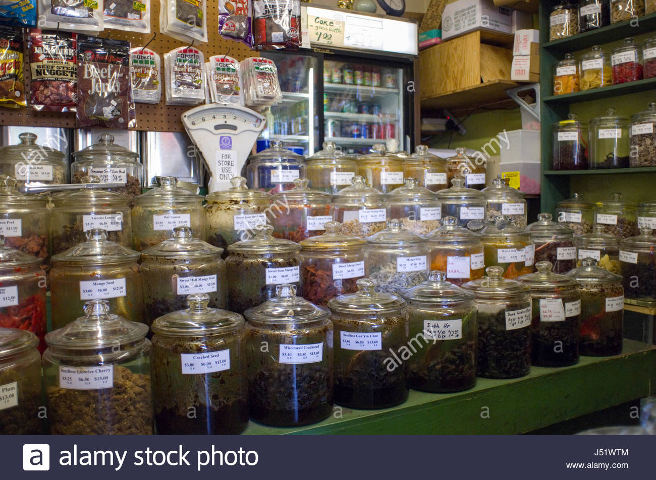 Crack Seed Store High Resolution Stock Photography and Images - Alamy