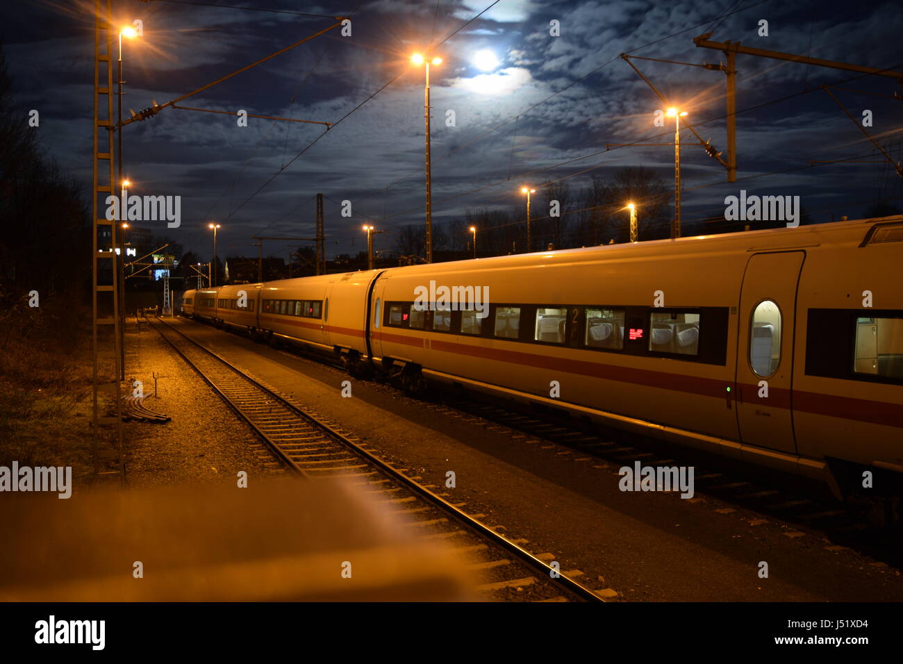 Parked train hi-res stock photography and images - Alamy