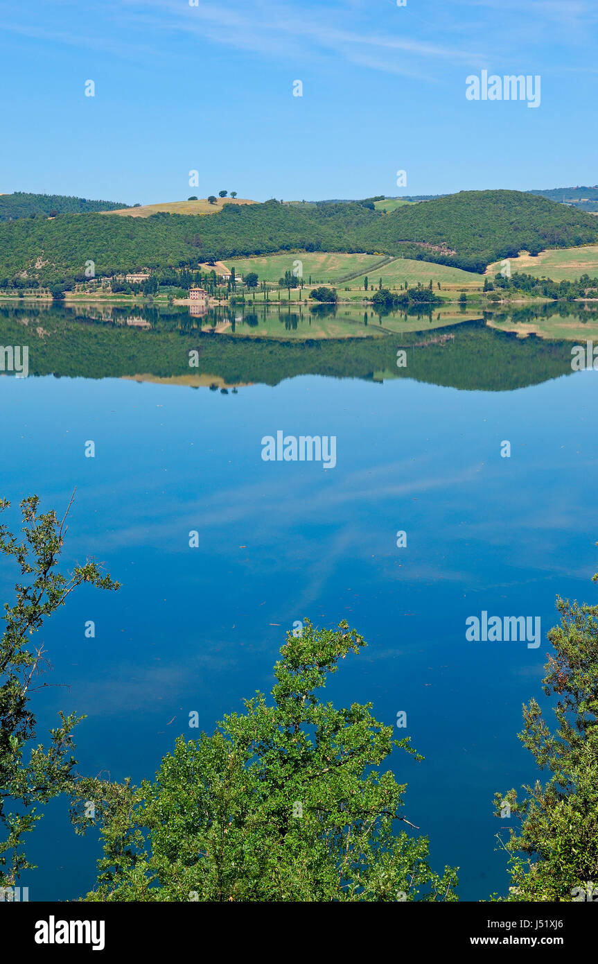 Corbara lake. Lago di Corbara. Tiber Valley. Todi. Umbria. Italy ...