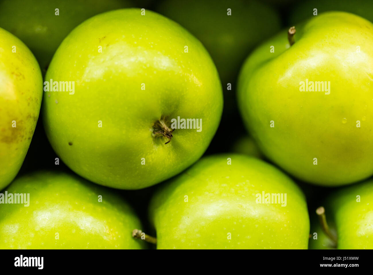 Group green granny smith hi-res stock photography and images - Alamy