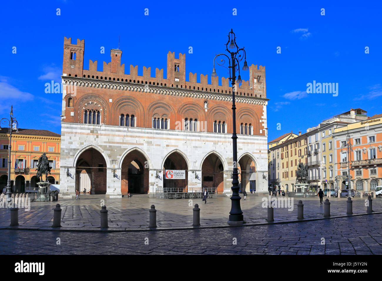 Palazzo del Comune also called Palazzo Gotico in Piazza Cavalli ...
