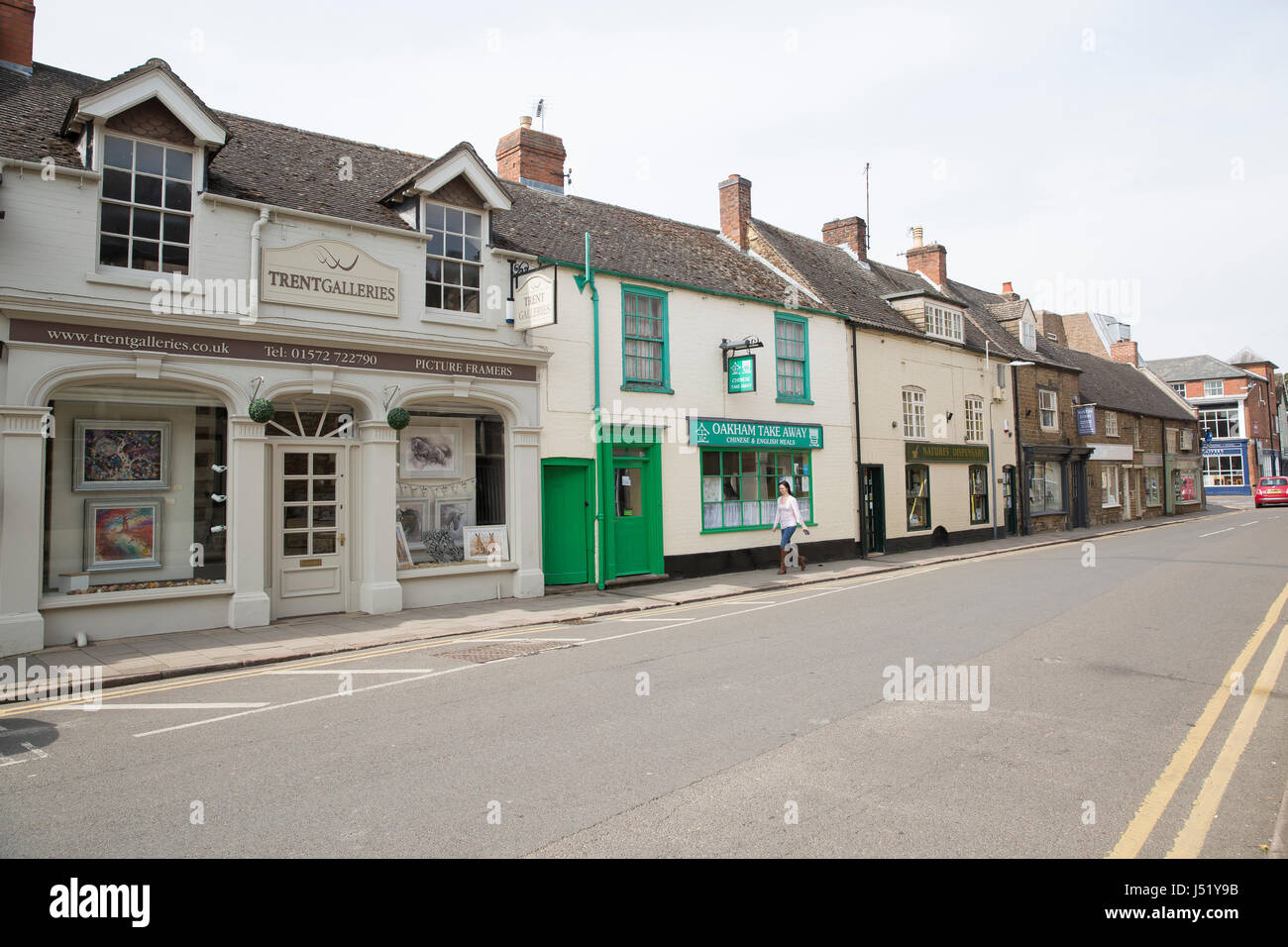 Oakham rutland shops hi-res stock photography and images - Alamy
