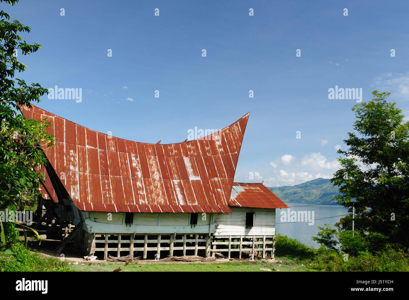 Toba batak sumatra house architecture hi-res stock photography and ...
