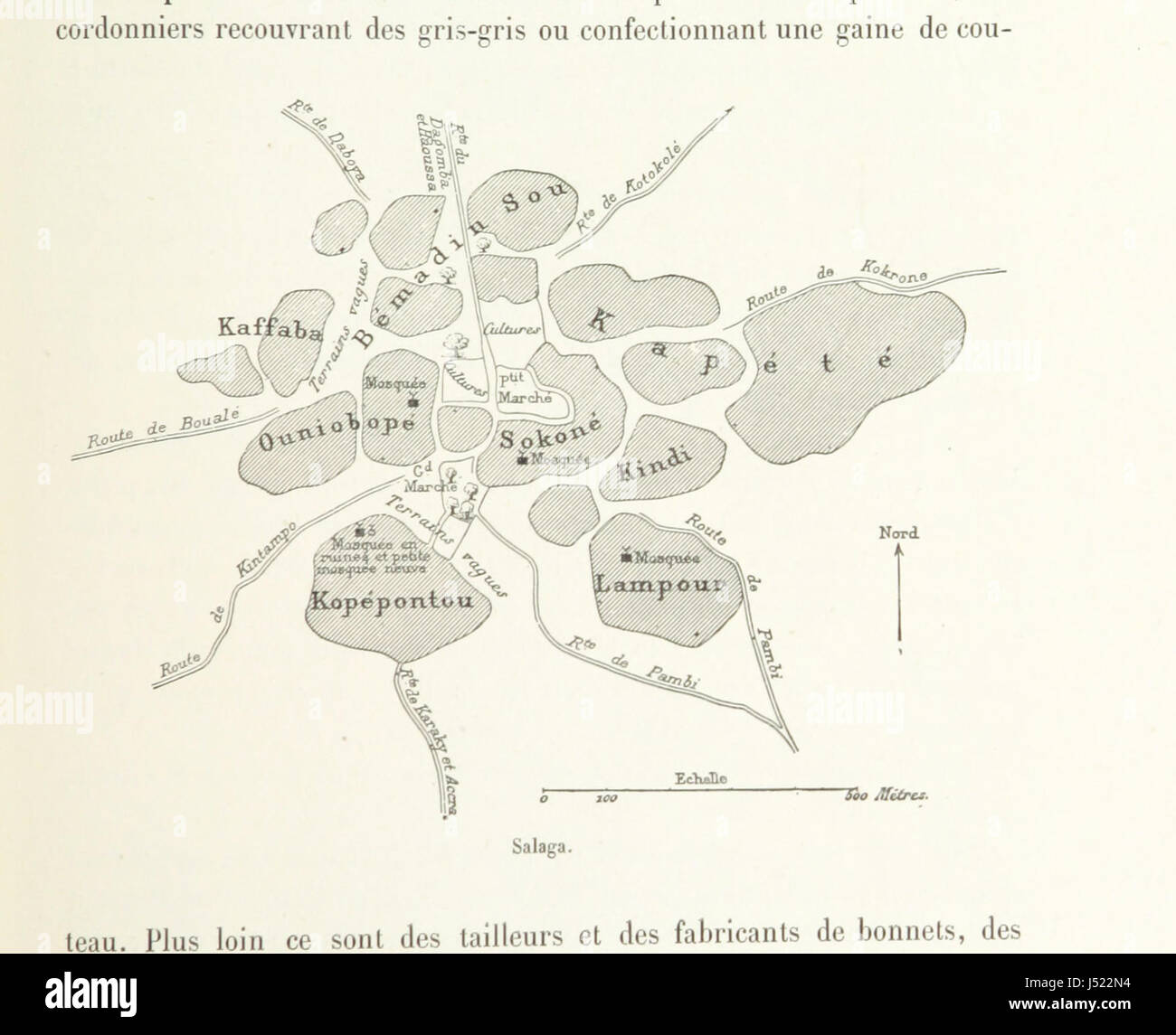 This image from 'Du Niger au golfe de Guinée' illustrates the travels ...