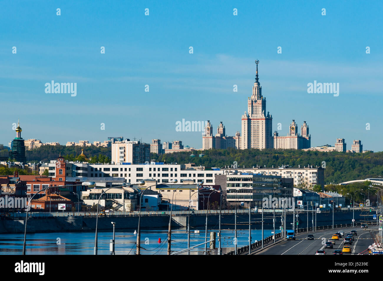 Sparrow hills embankment hi-res stock photography and images - Alamy