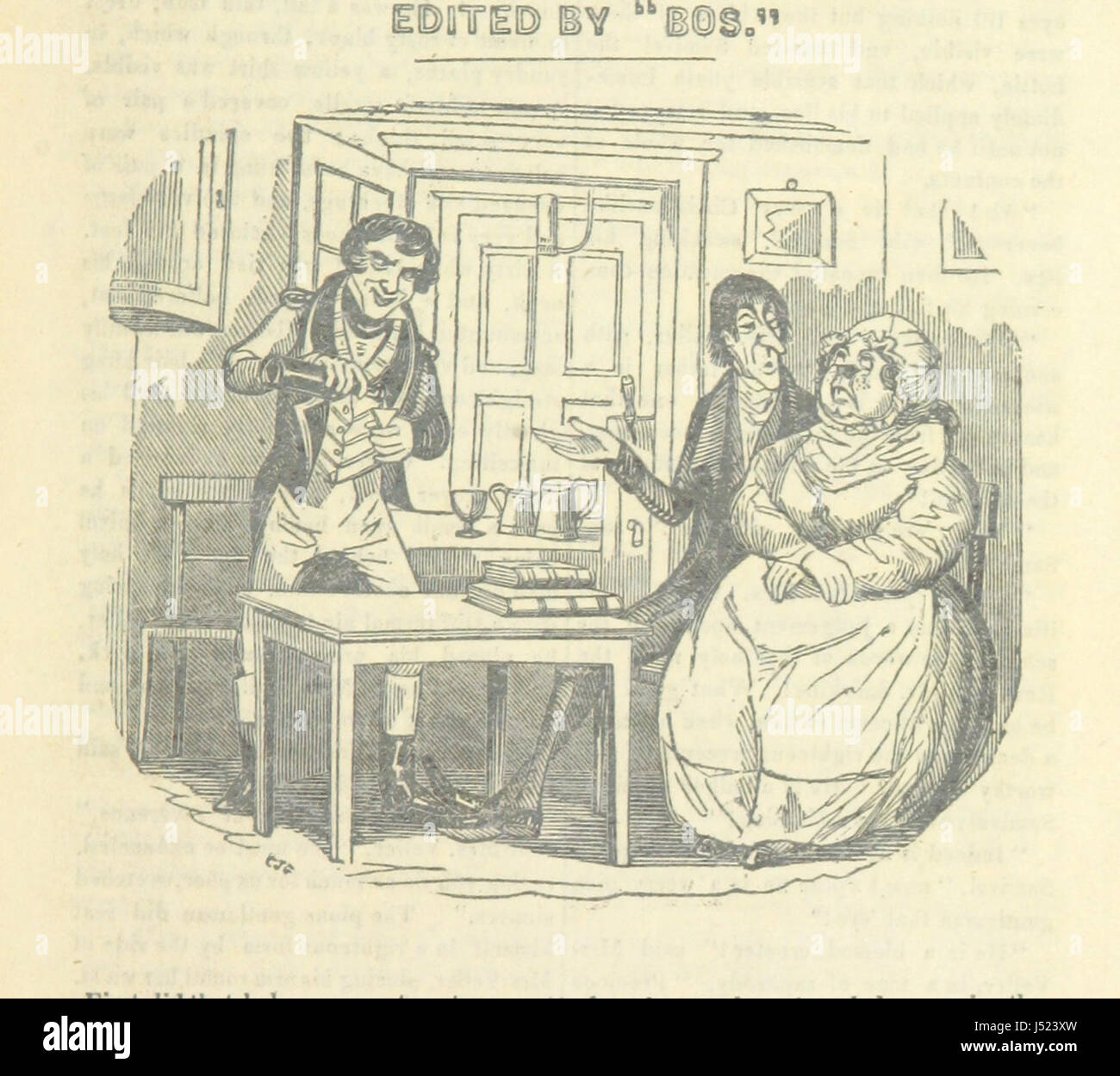 The post-humorous notes of the Pickwickian Club. Edited by “Bos ...