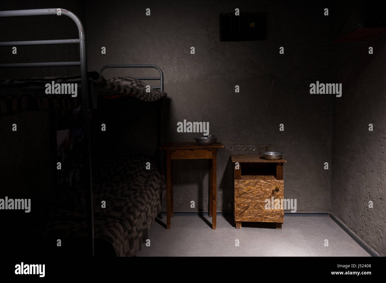 Basement prison cells basement hi-res stock photography and images - Alamy