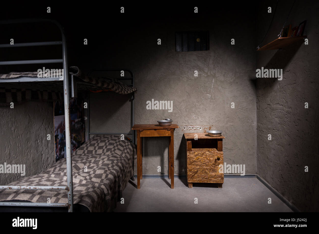 Basement prison cells basement hi-res stock photography and images - Alamy