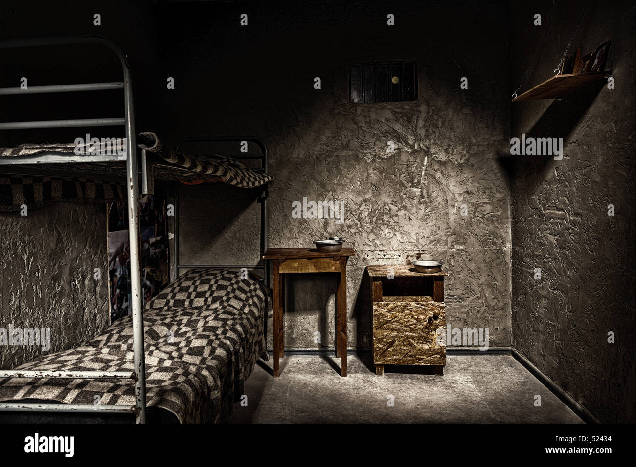 Basement prison cells basement hi-res stock photography and images - Alamy