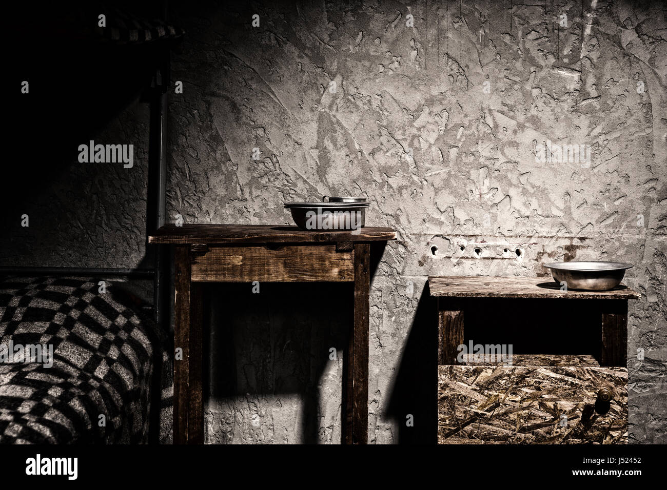 Basement prison cells basement hi-res stock photography and images - Alamy