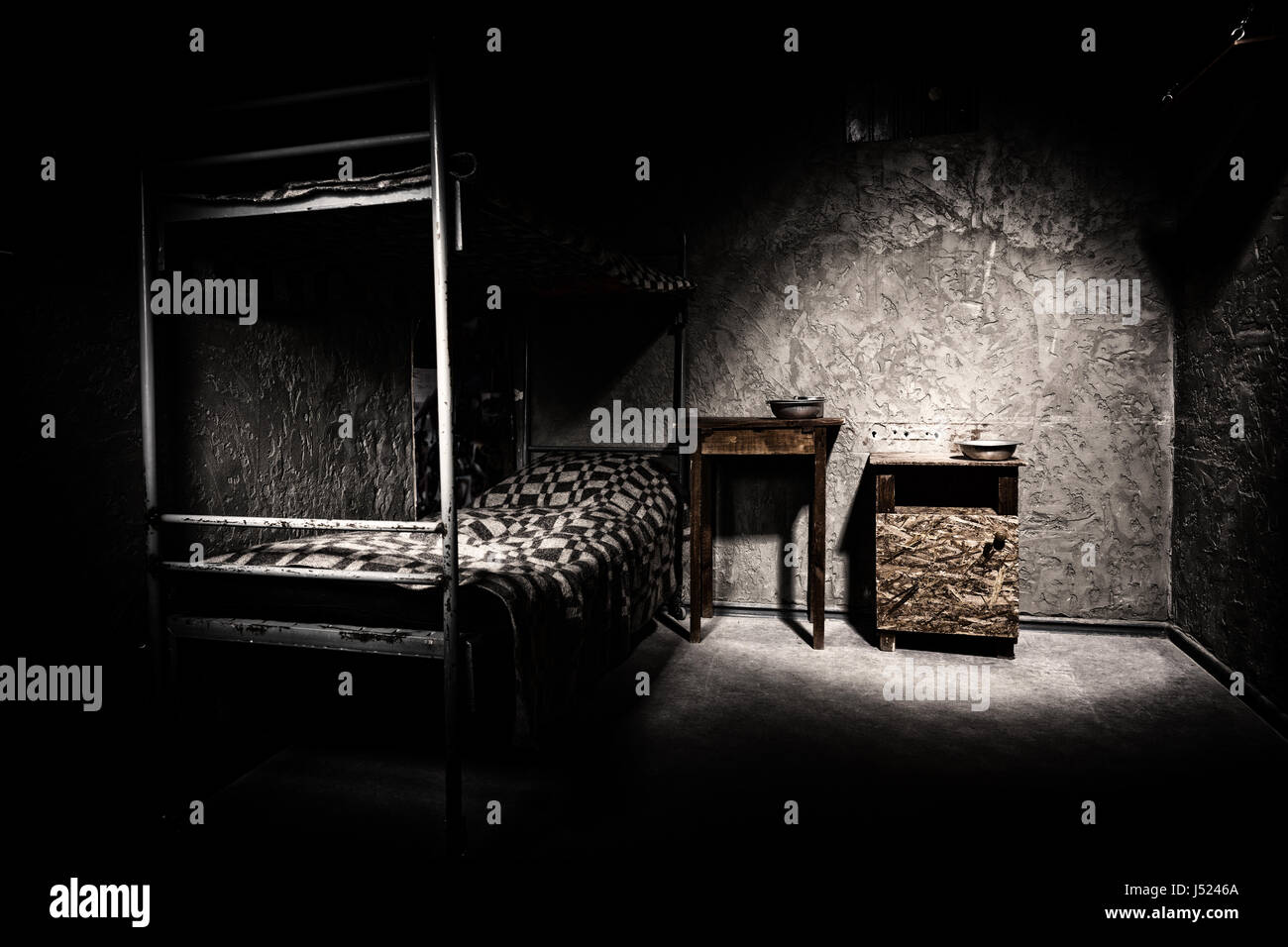 Basement prison cells basement hi-res stock photography and images - Alamy