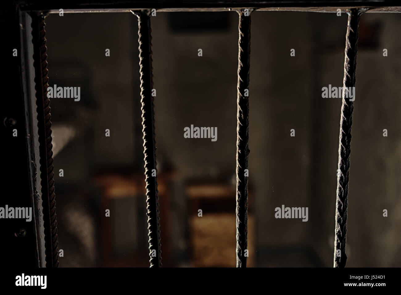 Basement prison cells basement hi-res stock photography and images - Alamy