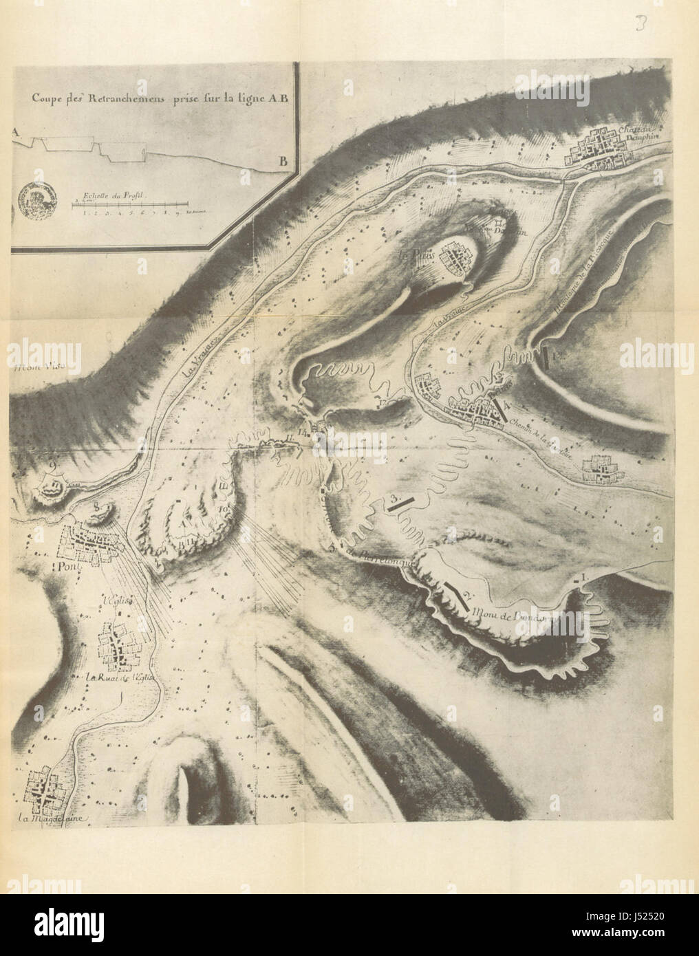 Topographie militaire des Alpes. Partie méridionale du versant italien ...