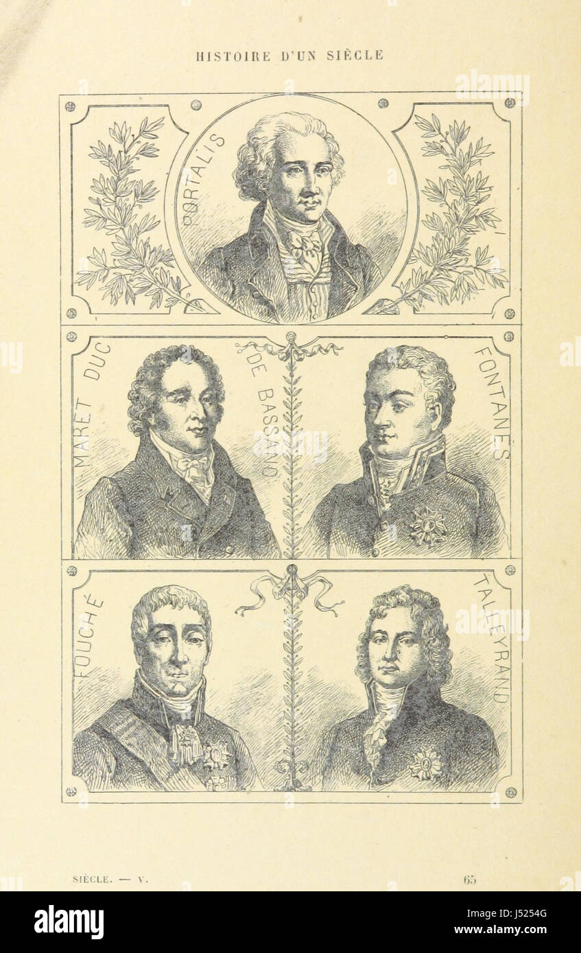 'Histoire d'un siecle' is a historical work chronicling a century of ...