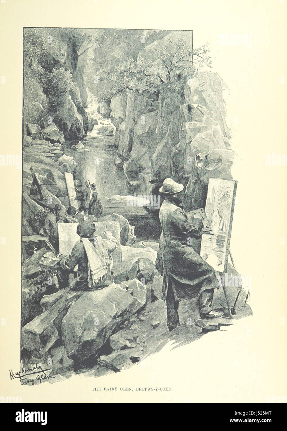 *Sketches of England* is a collaborative work by foreign artist Mons ...