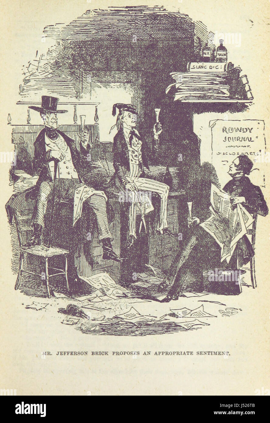 Martin chuzzlewit charles dickens hi-res stock photography and images ...