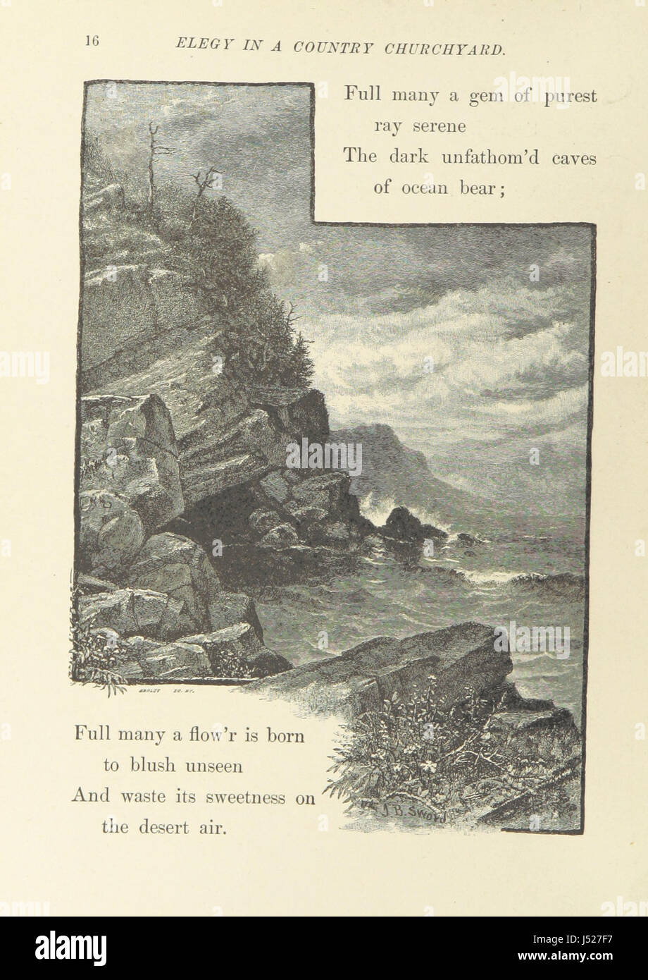 This refers to the 'Artists' Edition' of Thomas Gray's famous poem 'An ...