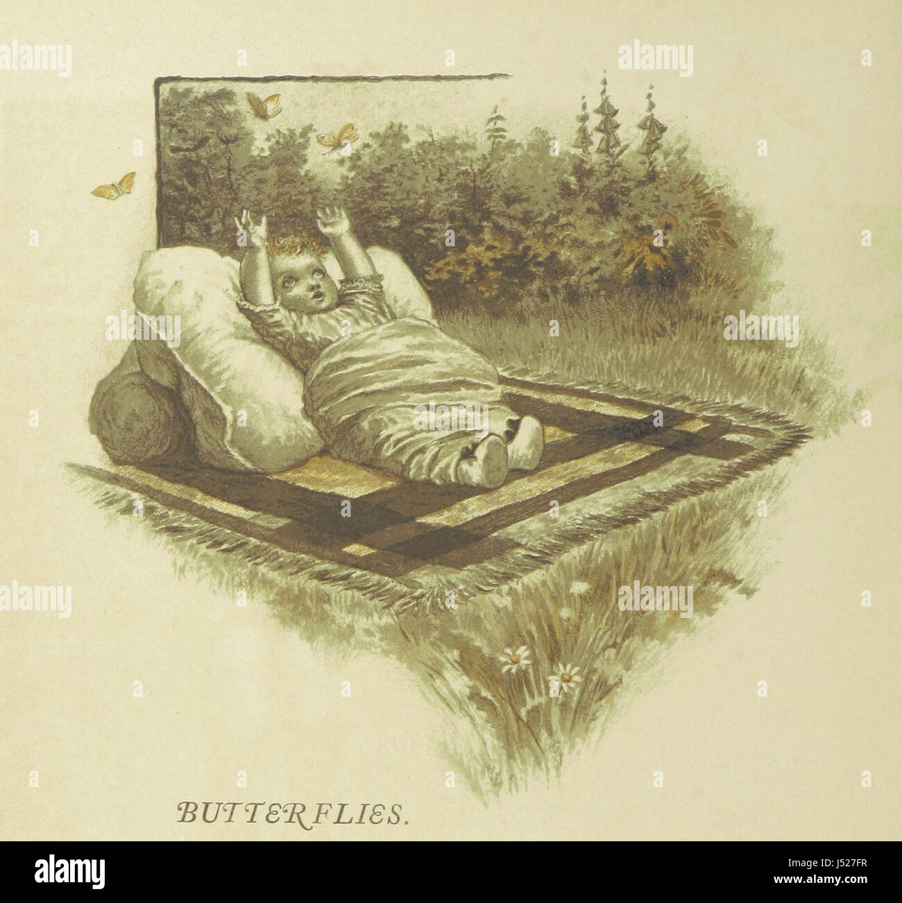 Image taken from page 20 of 'Cherry Cheeks and Roses. [In verse ...