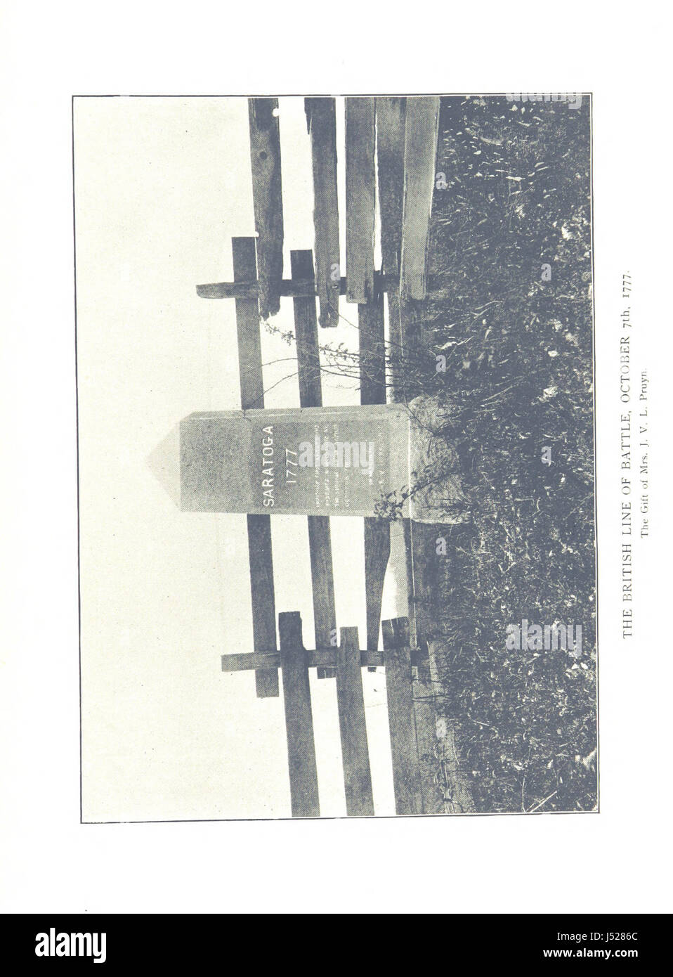 The 'Battles of Saratoga, 1777' illustrated by the Saratoga Monument ...