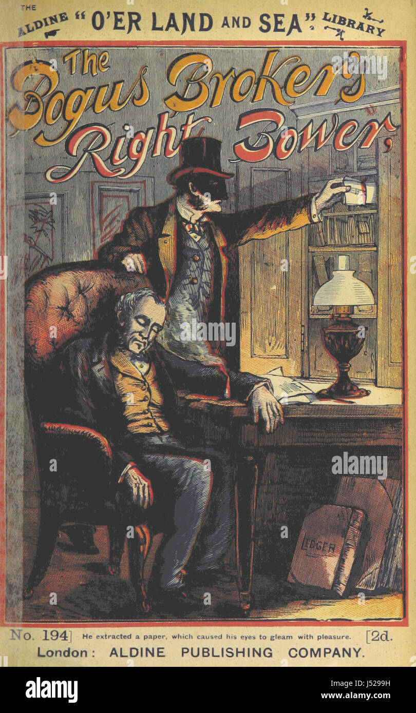 The Aldine “O'er Land and Sea.” Library Stock Photo - Alamy