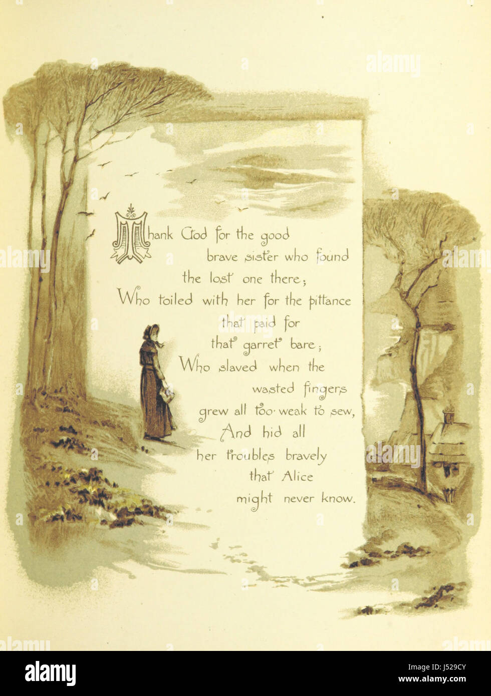 'A Bunch of Primroses' is a poem illustrated with artwork that enhances ...