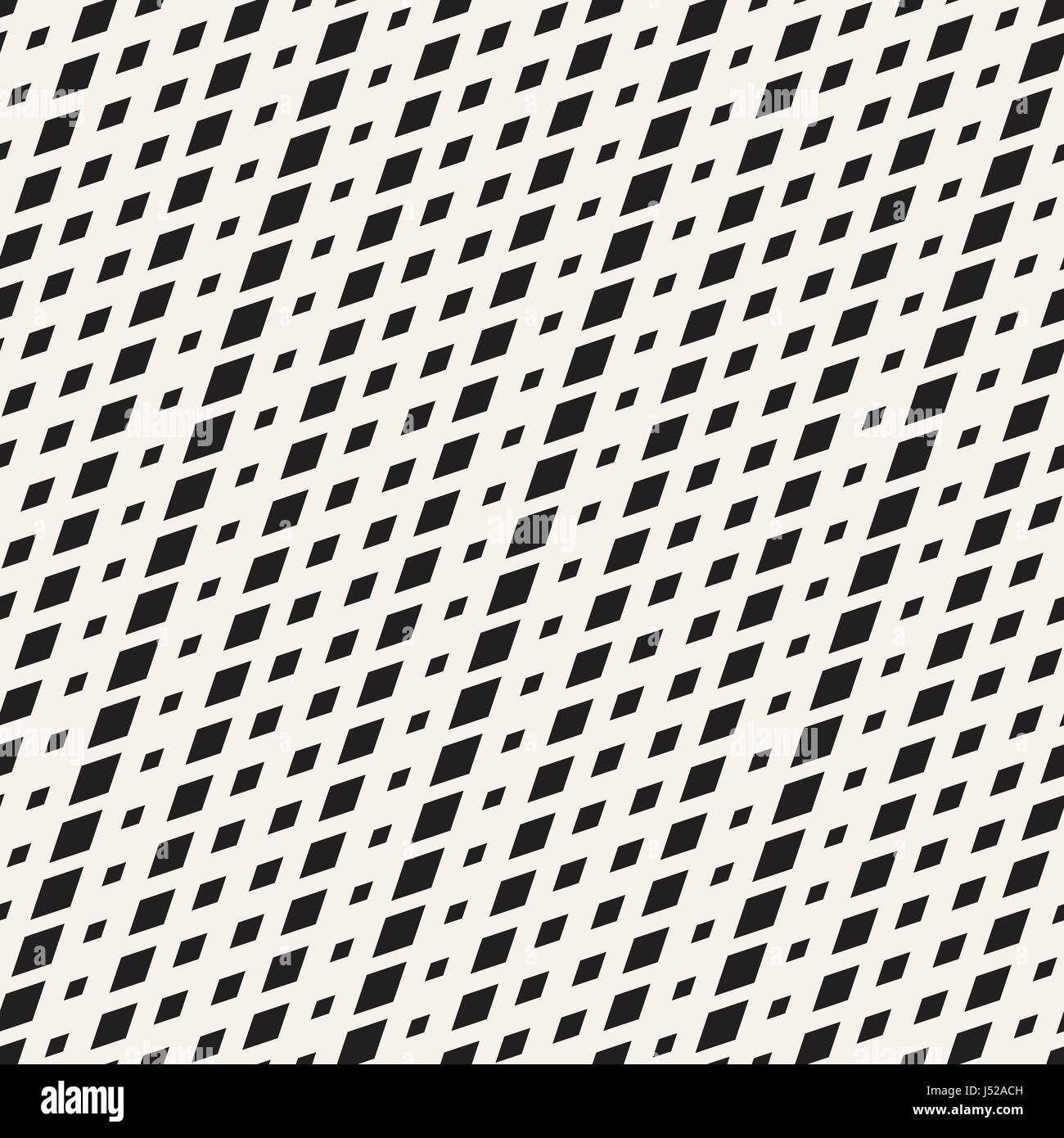Repeating Rectangle Shape Halftone. Modern Geometric Lattice Texture ...