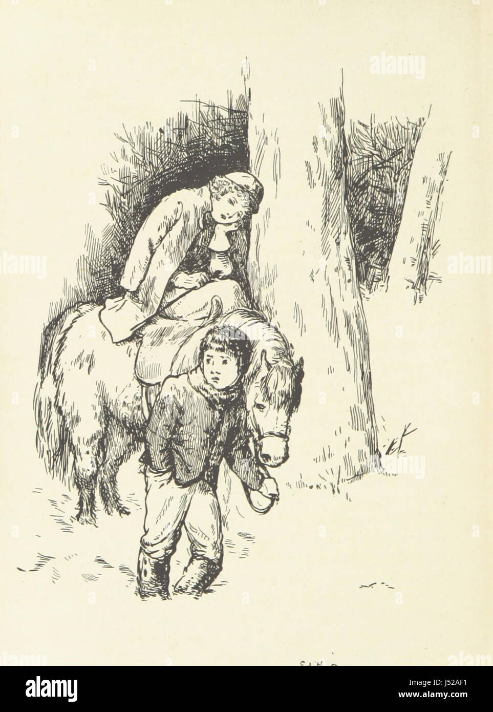 'The Little Lady of Lavender' is an illustrated tale, likely a children ...