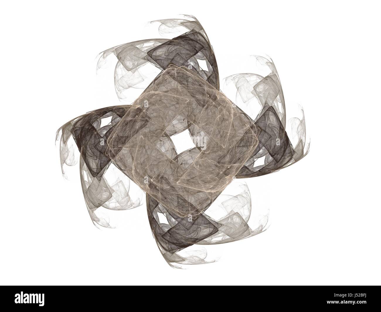 Fractal curves Cut Out Stock Images & Pictures - Alamy