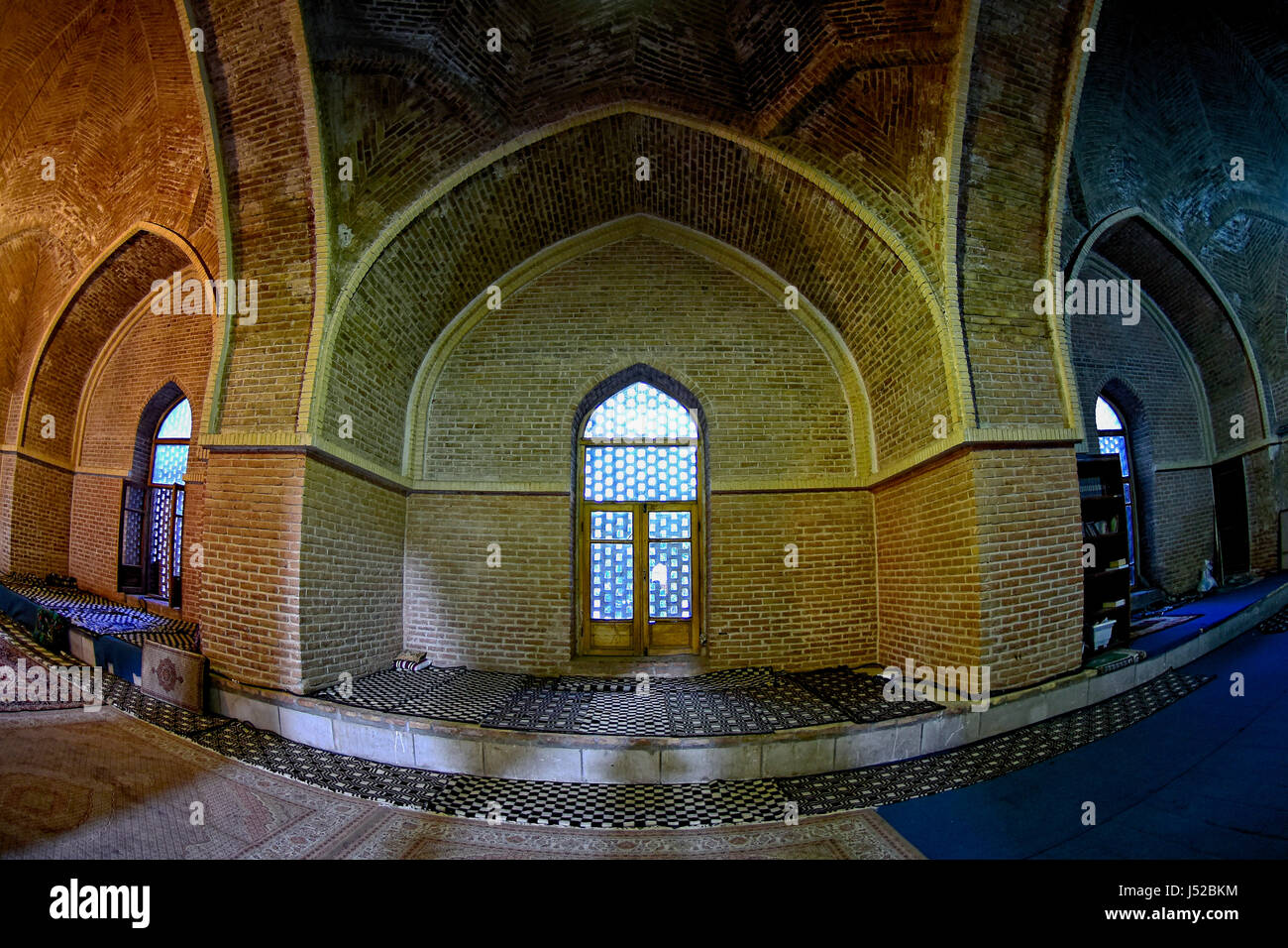 Blue Mosque in Tabriz, Iran. The Blue Mosque is a famous historic ...
