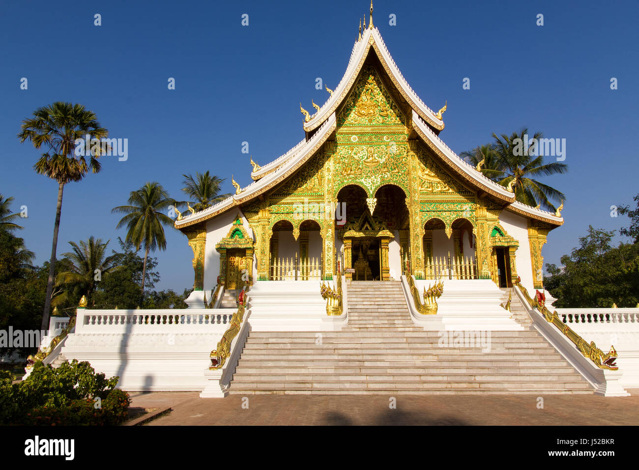 Wat Ho Pha Bang Stock Photo - Alamy