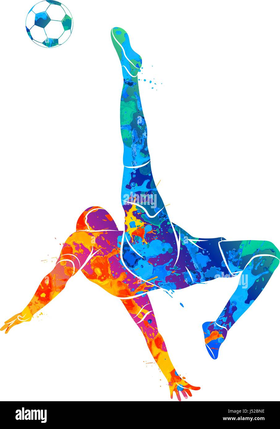 ball, soccer, player Stock Vector Image & Art - Alamy