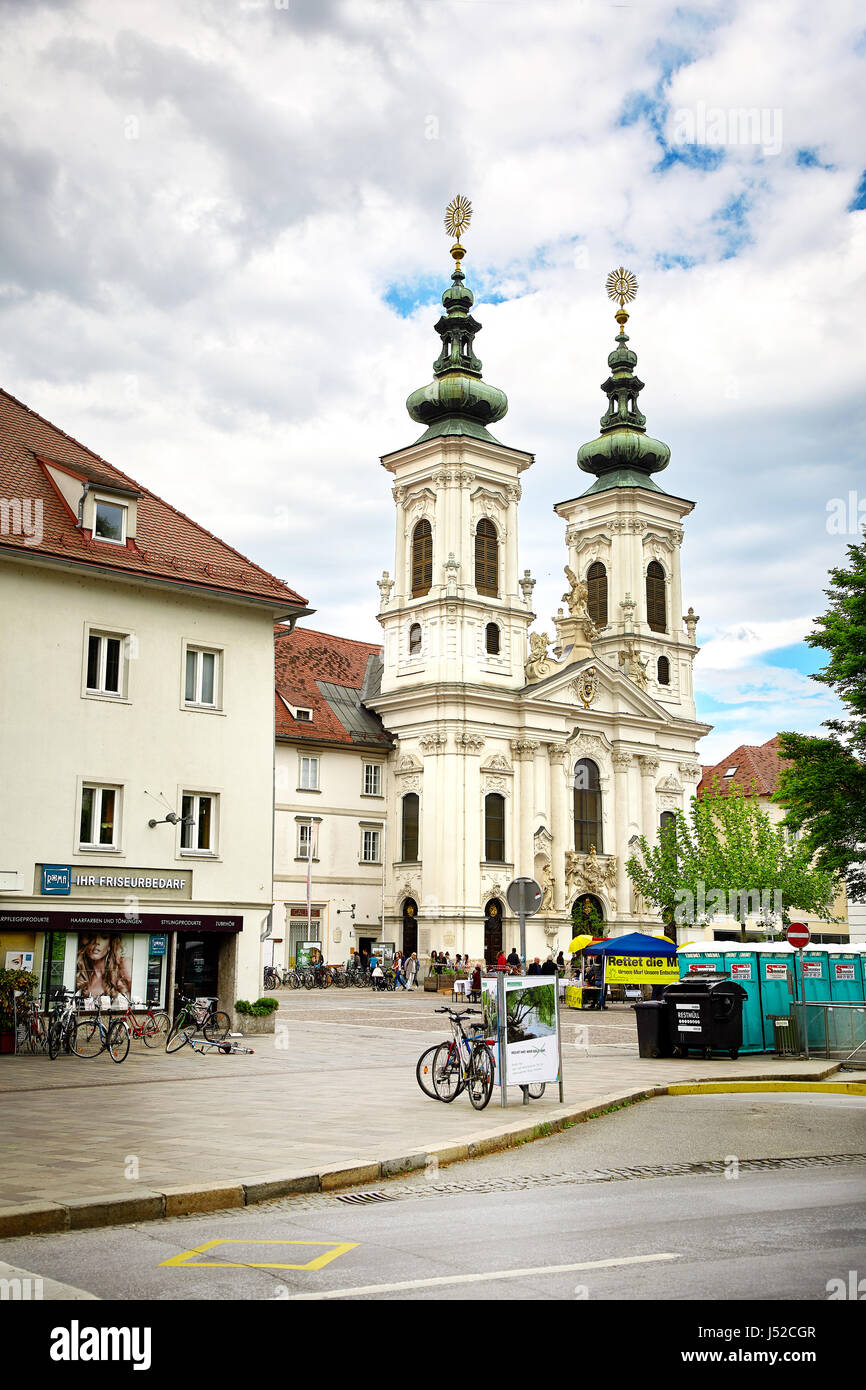 Graz cathedral hi-res stock photography and images - Alamy
