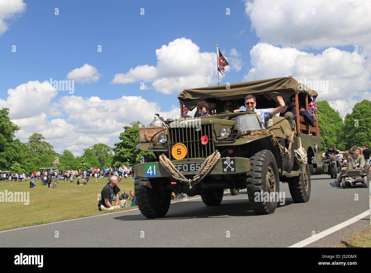 British army car park hi-res stock photography and images - Alamy