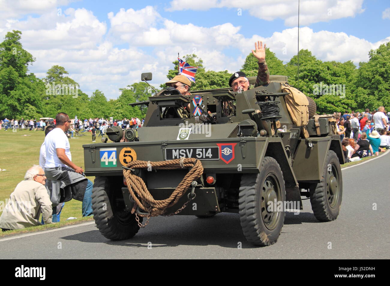 Daimler Dingo Mk2 Scout Car (1944). Chestnut Sunday, 14th May 2017 ...