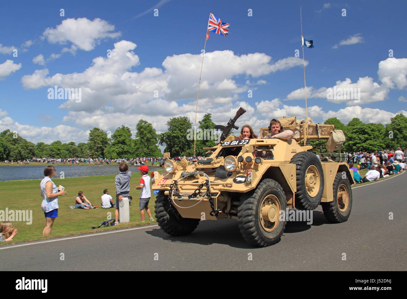 Vintage british army military vehicles hi-res stock photography and ...