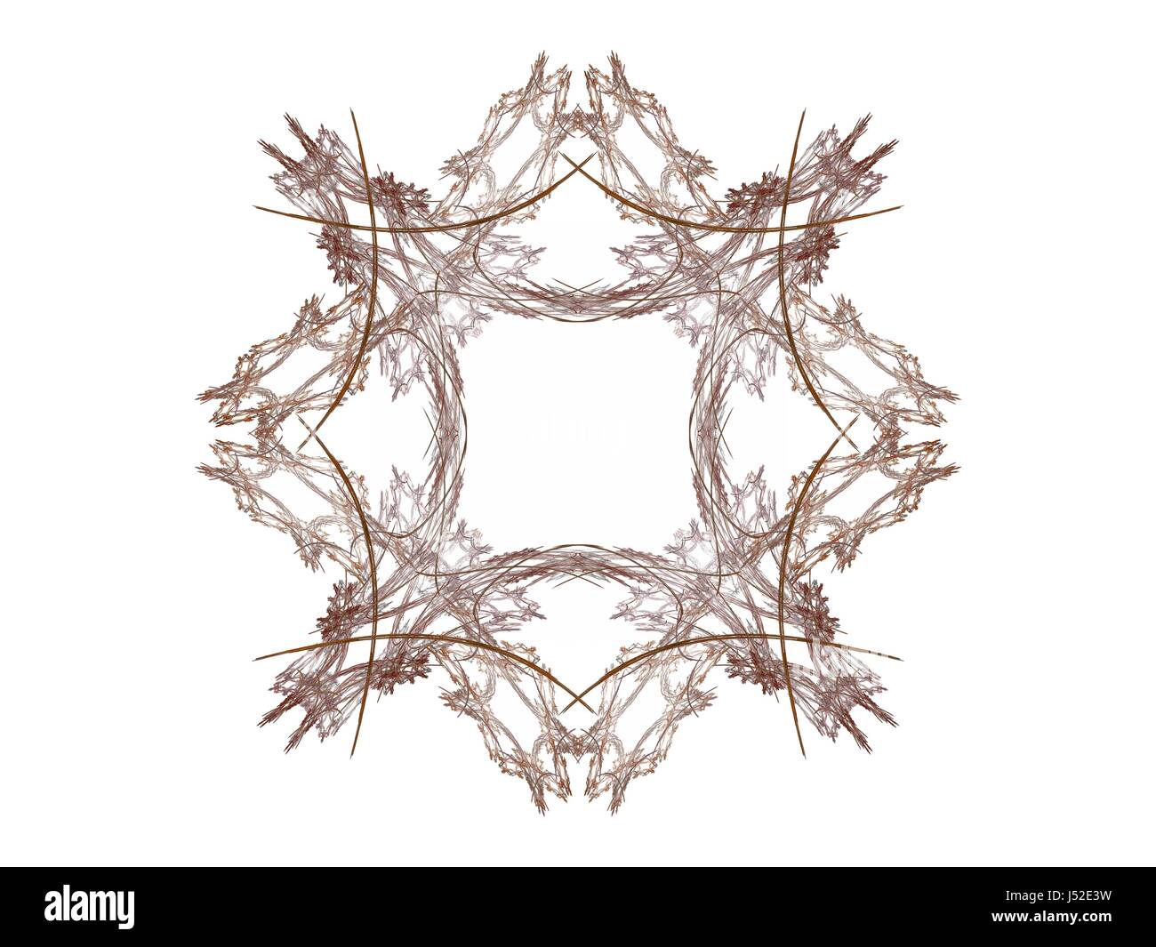 Fractal generated design Cut Out Stock Images & Pictures - Alamy