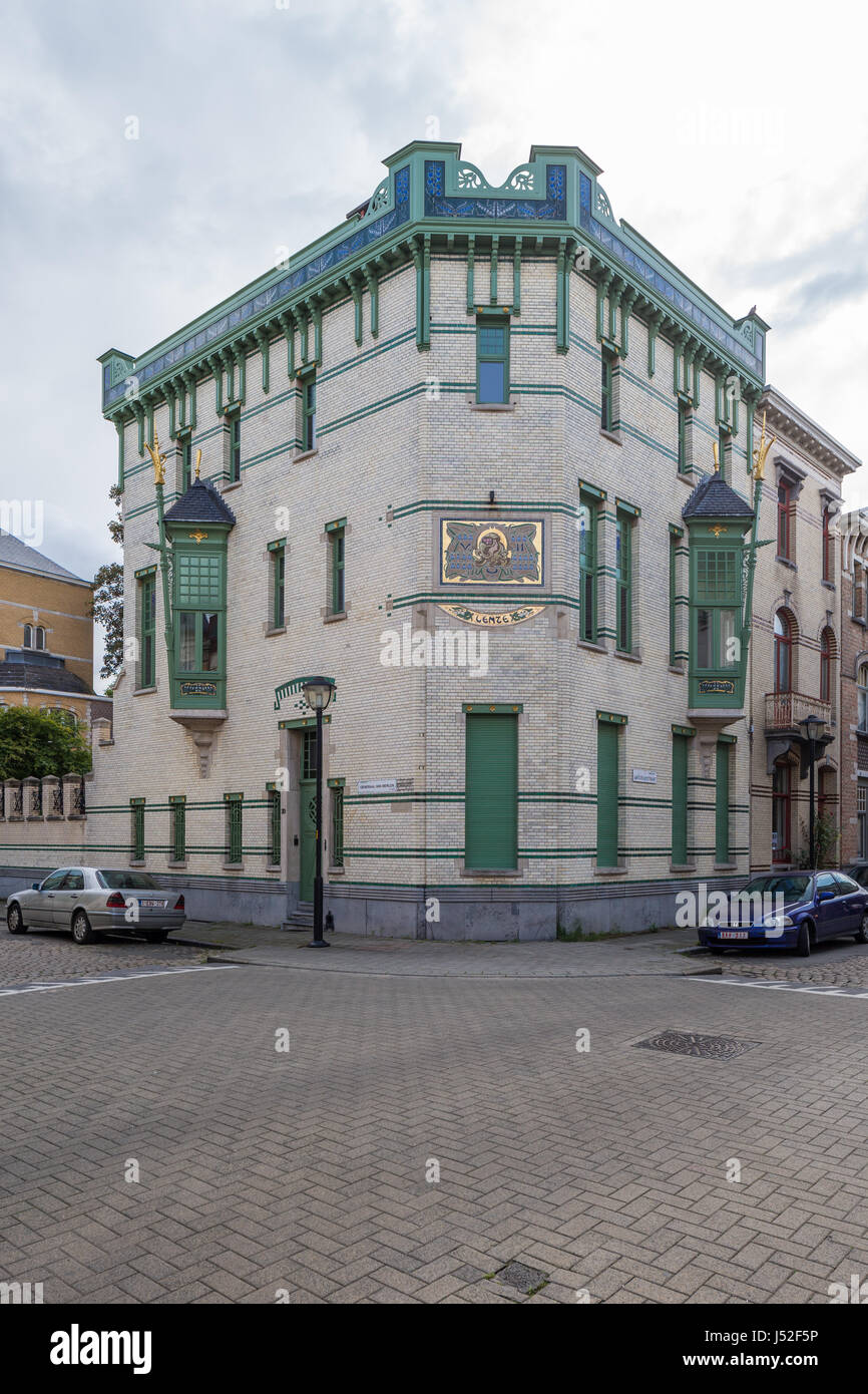 4 seasons buildings in Zurenborg - art nouveau architecture, Berchem ...