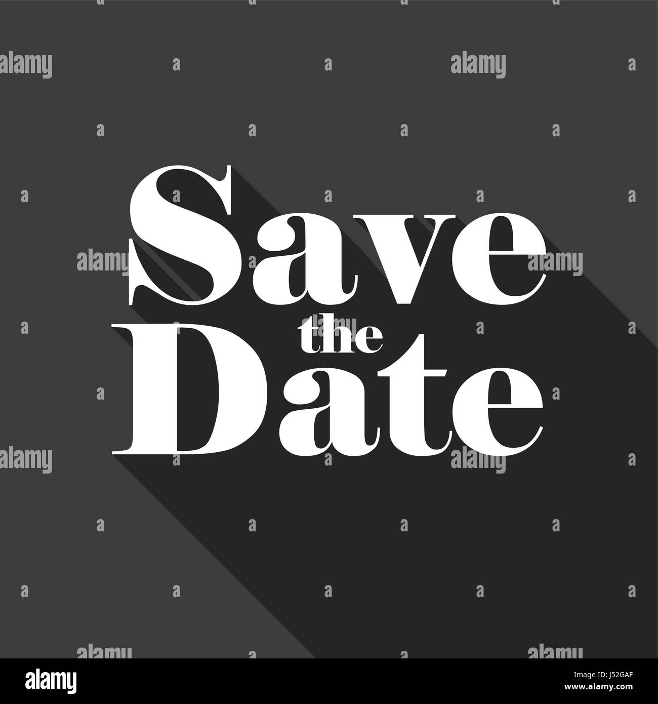 Save the Date vector lettering Stock Vector Image & Art - Alamy