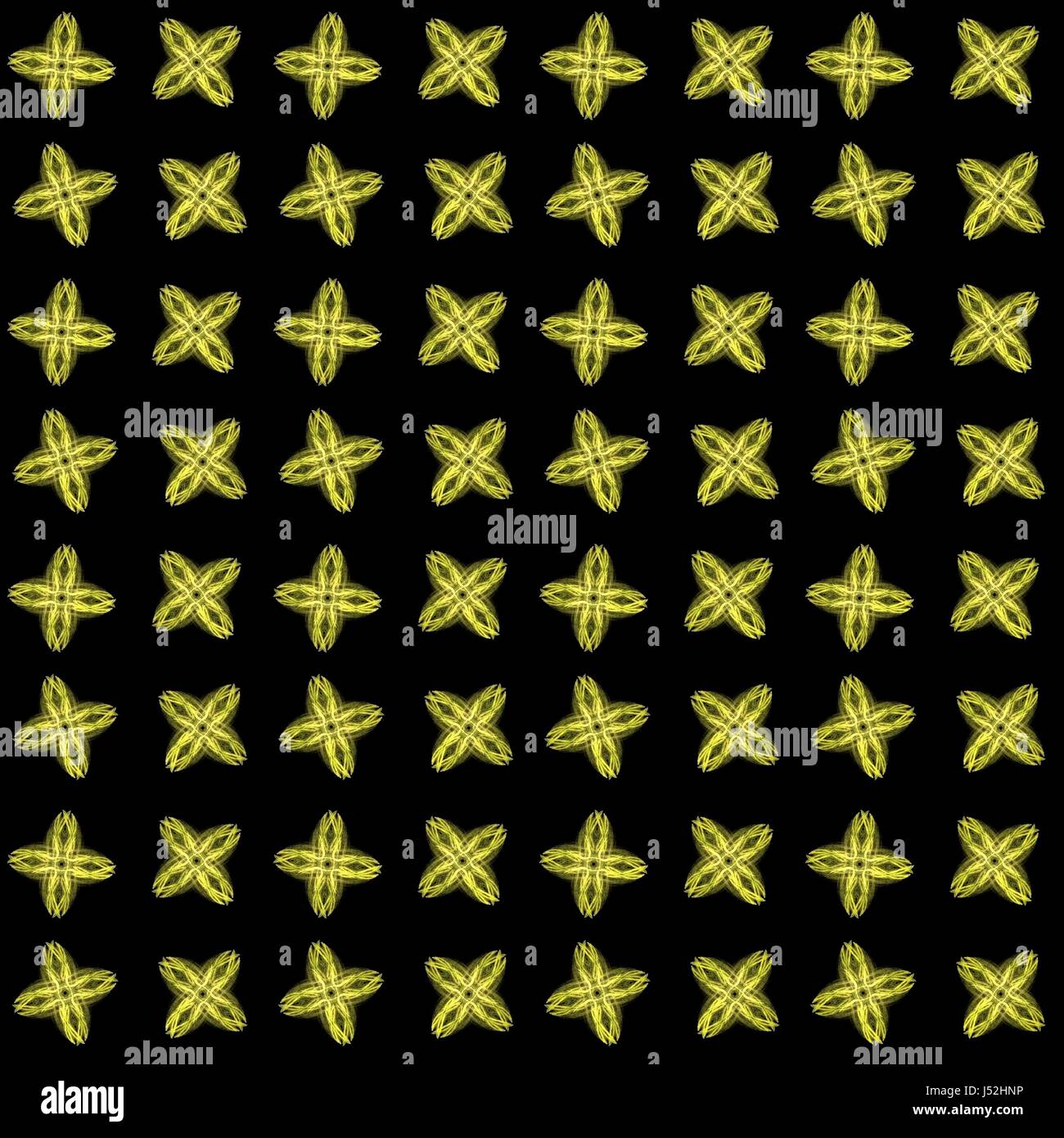 Texture with yellow rendering abstract fractal pattern Stock Photo - Alamy