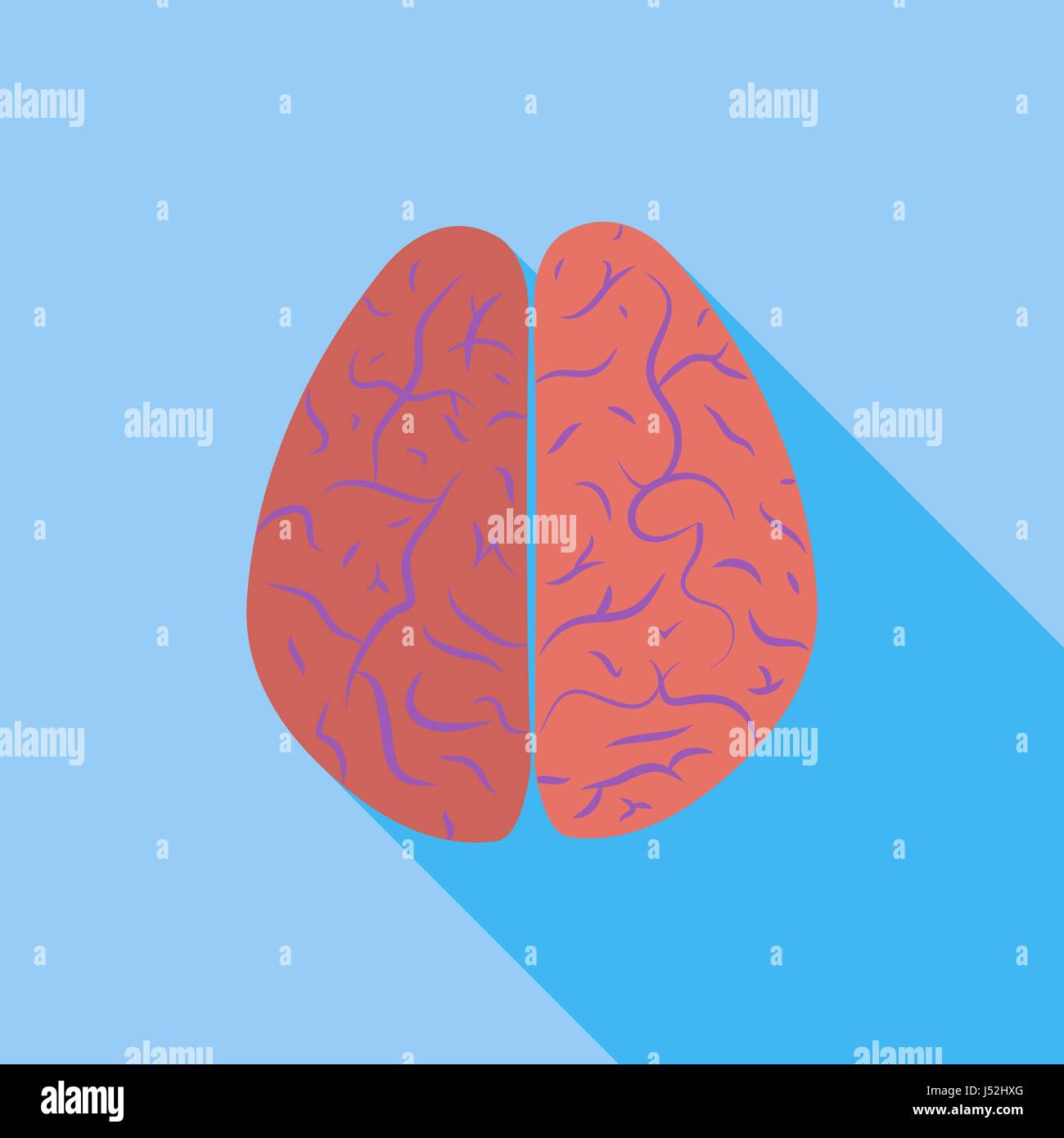 Brain painting Stock Vector Images - Alamy