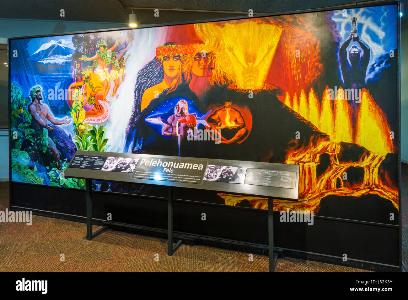 Kilauea visitor center hawaii volcanoes hi-res stock photography and ...