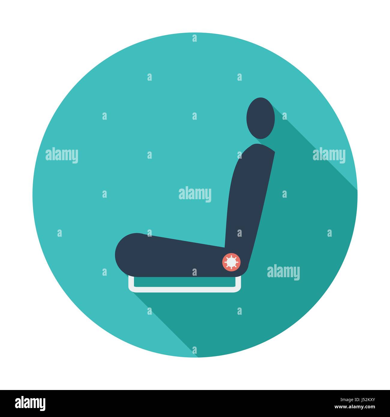 Car single seat Stock Vector Images - Alamy