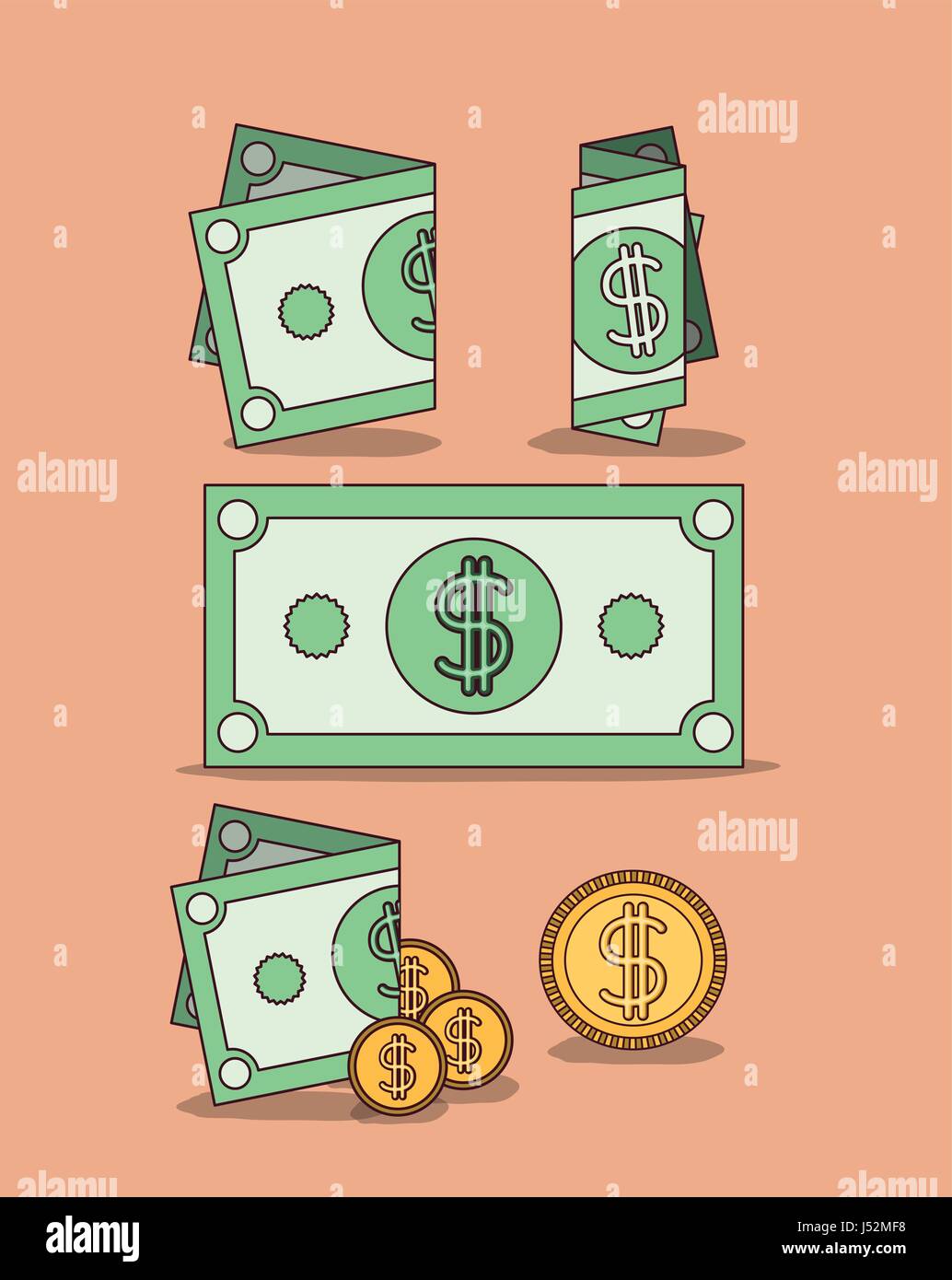 Golden peach color Stock Vector Images - Alamy