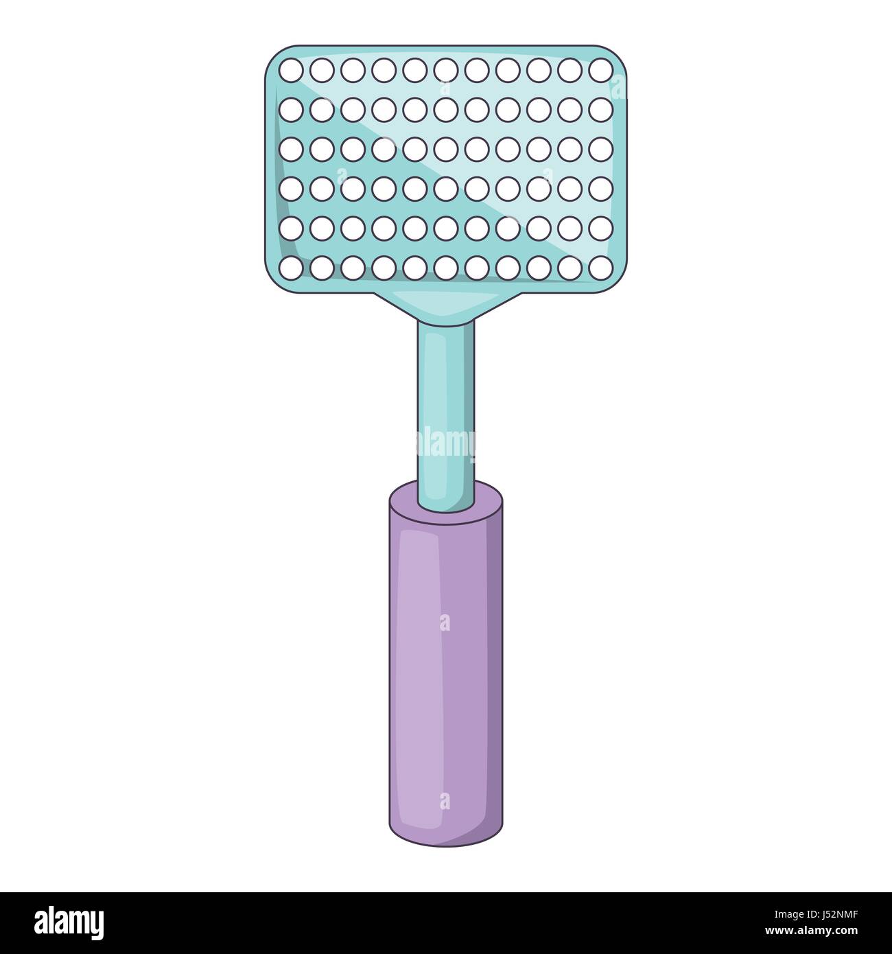 Swatter icon. Cartoon illustration of swatter vector icon for web Stock ...