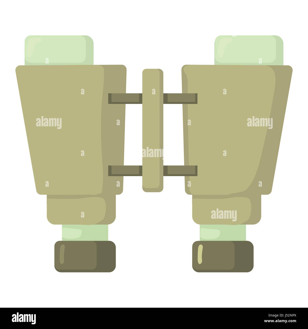 Binocular icon. Cartoon illustration of binocular vector icon for web ...